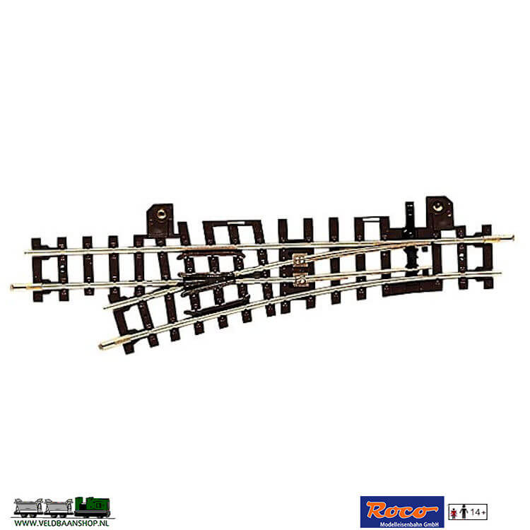 ROCO smalspoor veldbaan rails en wissels H0e | Veldbaanshop